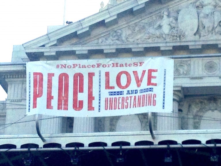Signs of Our Times: SF Peace Rally Expressed How Most Americans Feel ...